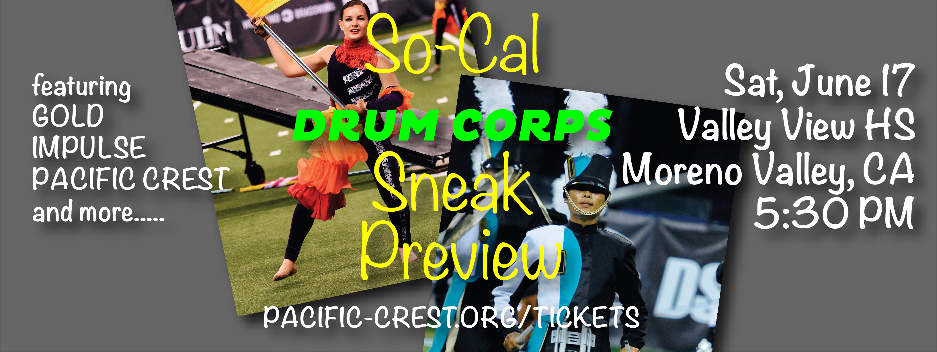 SoCal Drum Corps Preview | Pacific Crest Youth Arts Organization